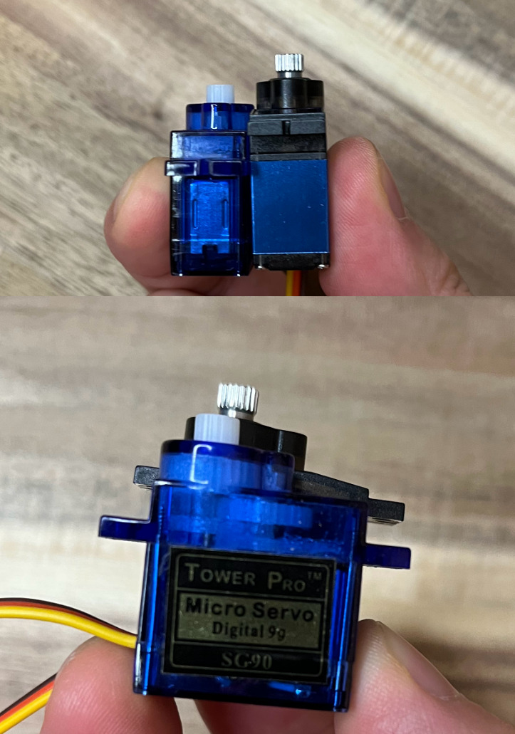 サーボモータSG90シリーズの固定パーツづくりトゥンロボ！ Toon Robotics