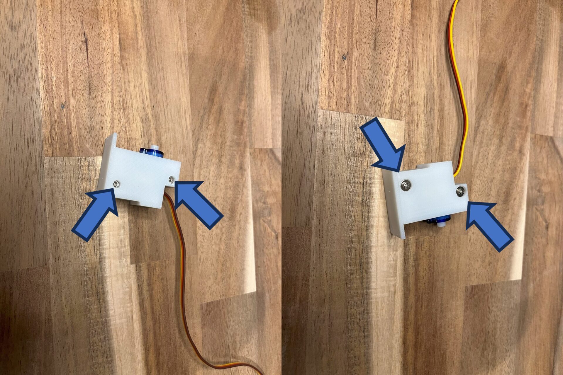 Make 3D Printable Mounting Parts for SG90 Series – Arm Version (STL ...