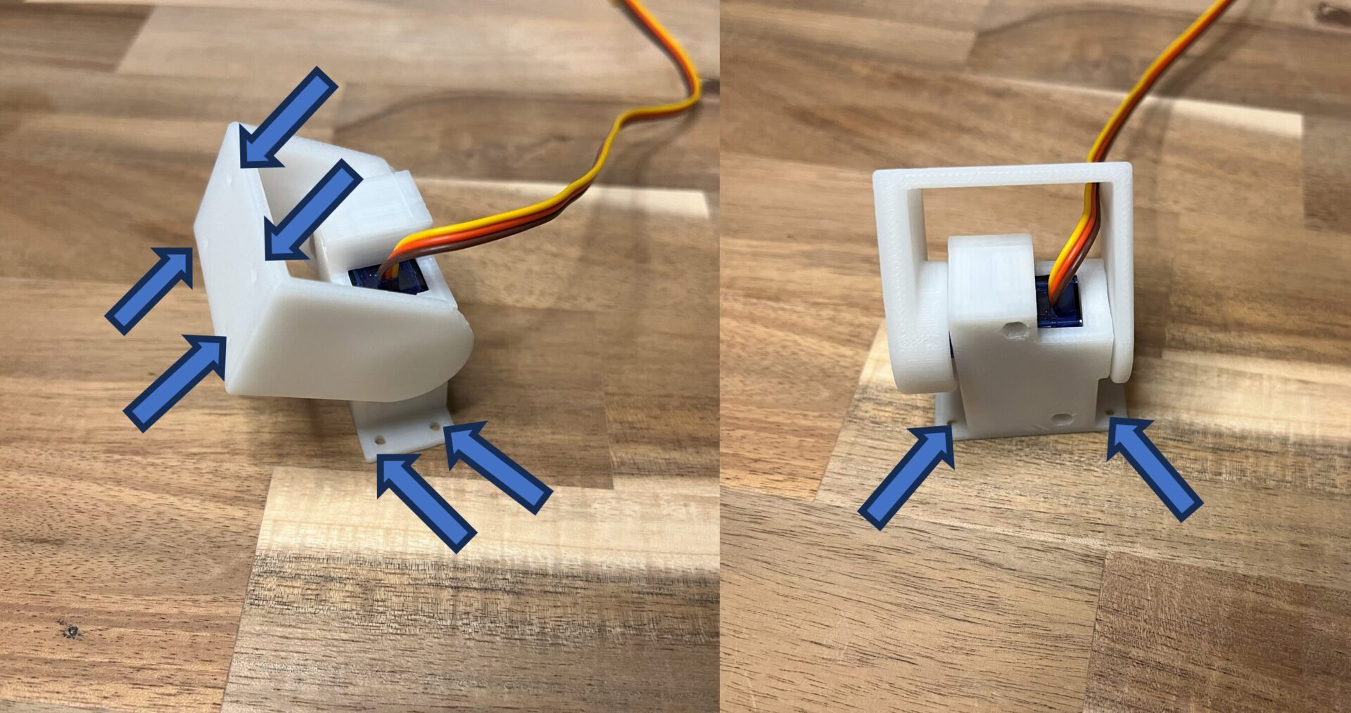 Make 3D Printable Mounting Parts for SG90 Series – Arm Version (STL ...