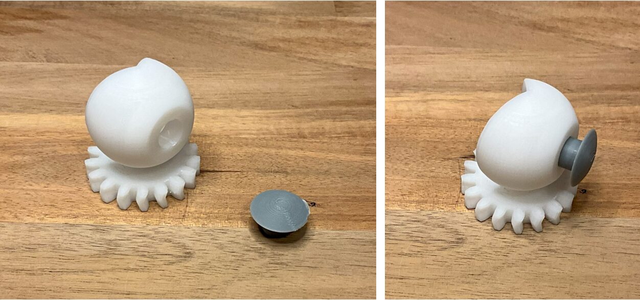 Making an Eye Module for Robots! Easy to create with 3D printerToon ...